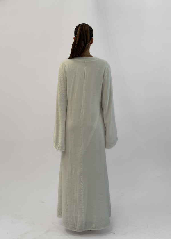 SERENO MAXI DRESS - BLANC - Azra the Label